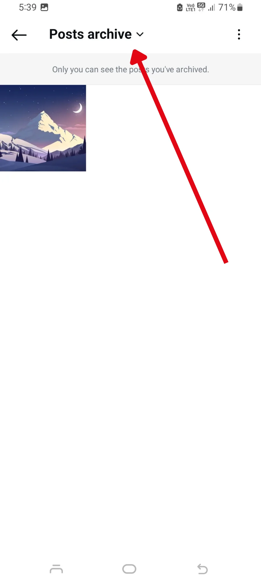 How to See Archived Posts on Instagram
